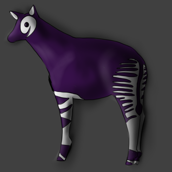 How to draw an Okapi – My Favorite Animals ABC